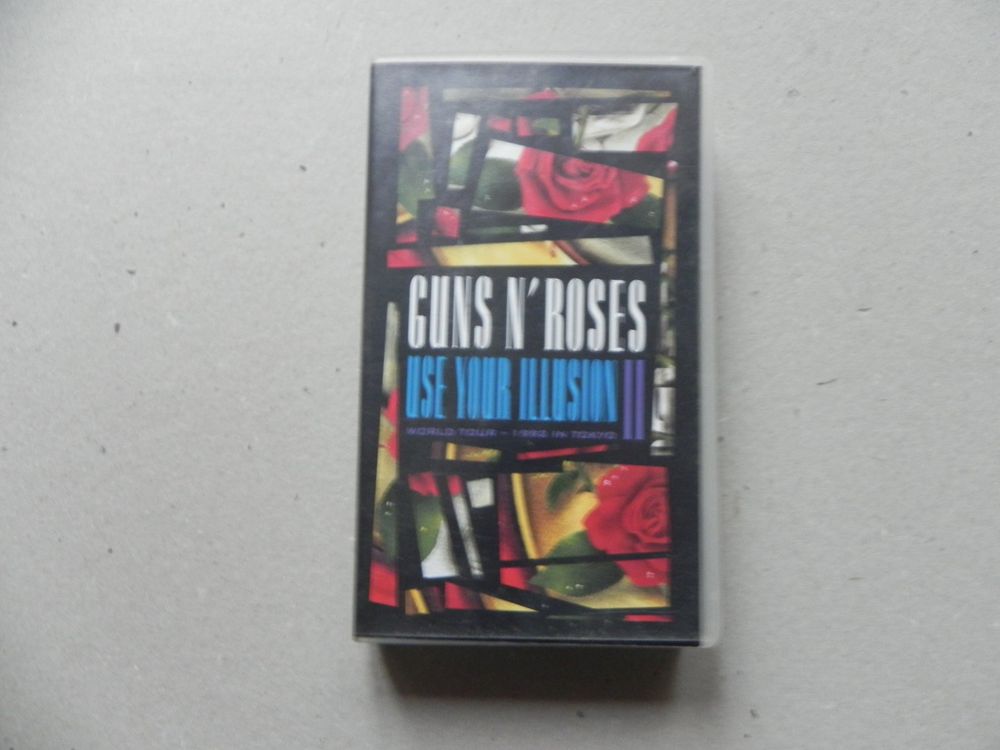 VHS Music Video Guns n`Roses 1992 Use your Illusion II LP (Gebraucht ...