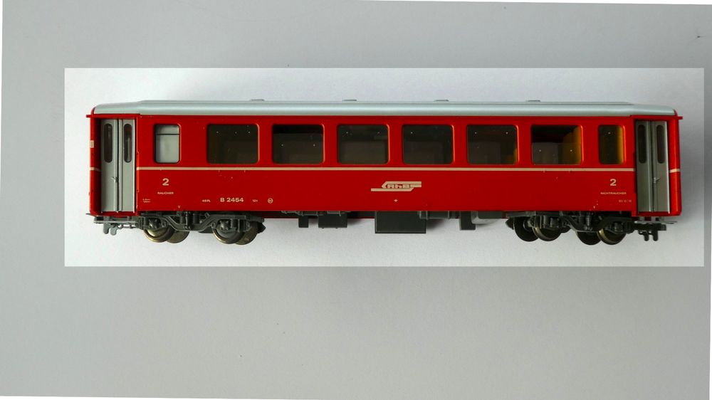 RhB Berninabahn; Startset; H0m von Bemo Art.-No. 7266 100 (Neu (gemäss ...