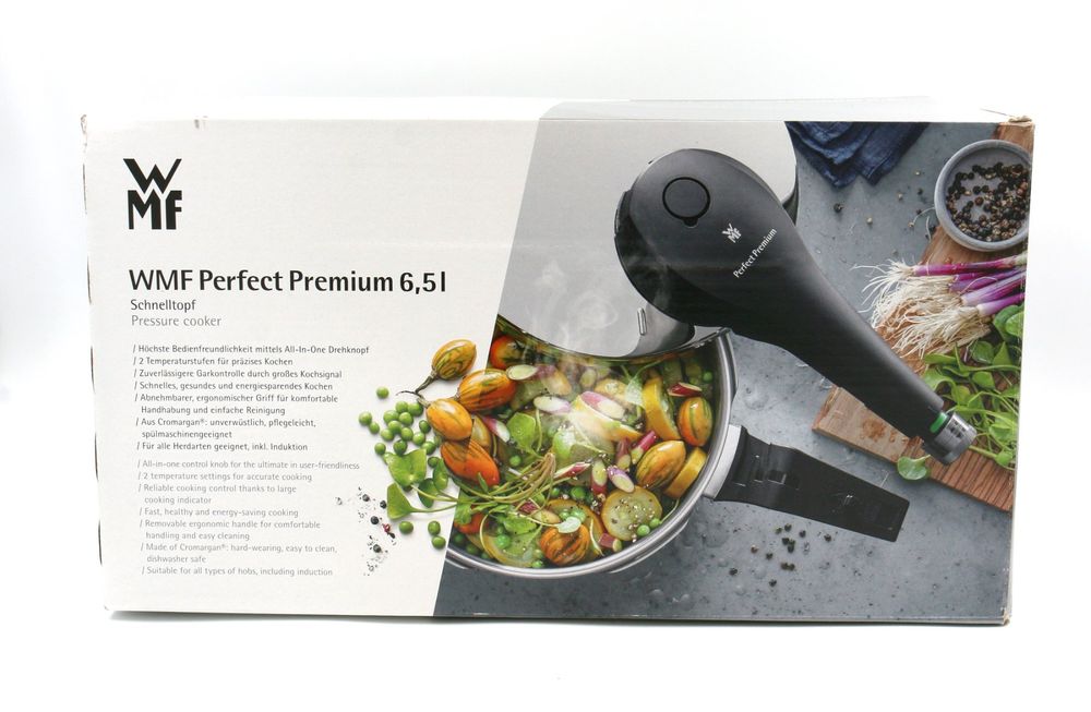 WMF Perfect Premium 6.5l / 22cm Dampfkochtopf (24032799PL) (Neu (gemäss ...