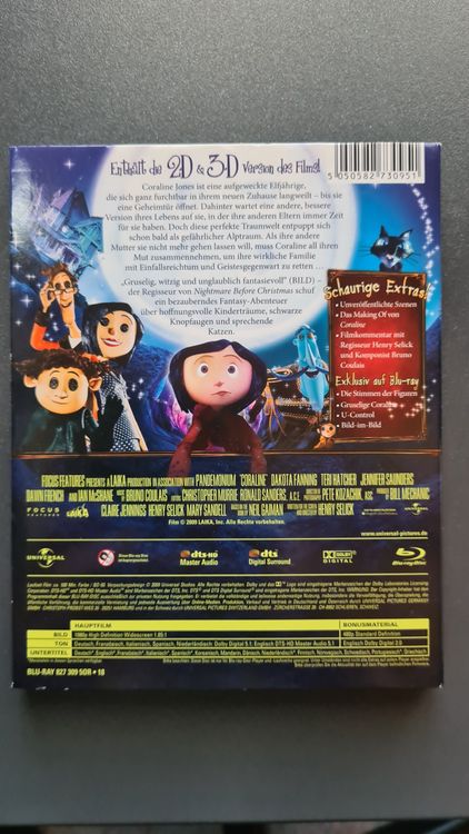 Coraline 3D + 2D Version | Kaufen auf Ricardo