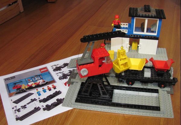 Lego Eisenbahn 12V Verladestation 7838 | Kaufen auf Ricardo