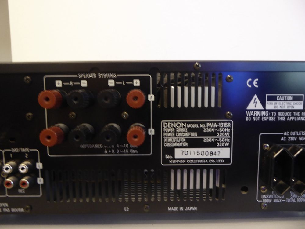 Denon PMA 1315R (Gebraucht) in Winterthur für CHF 70 – nur Abholung auf ...
