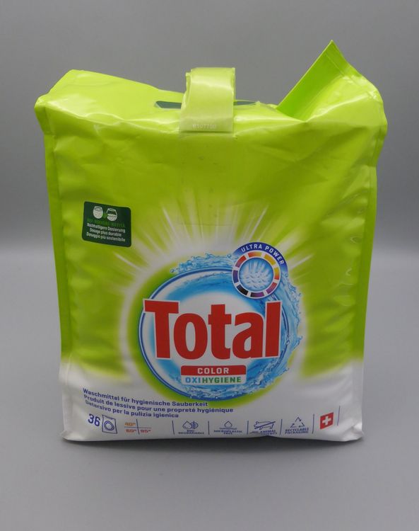 2 Beutel TOTAL Color Oxi Hygiene Waschmittel, Pulver NEU/OVP | Kaufen ...