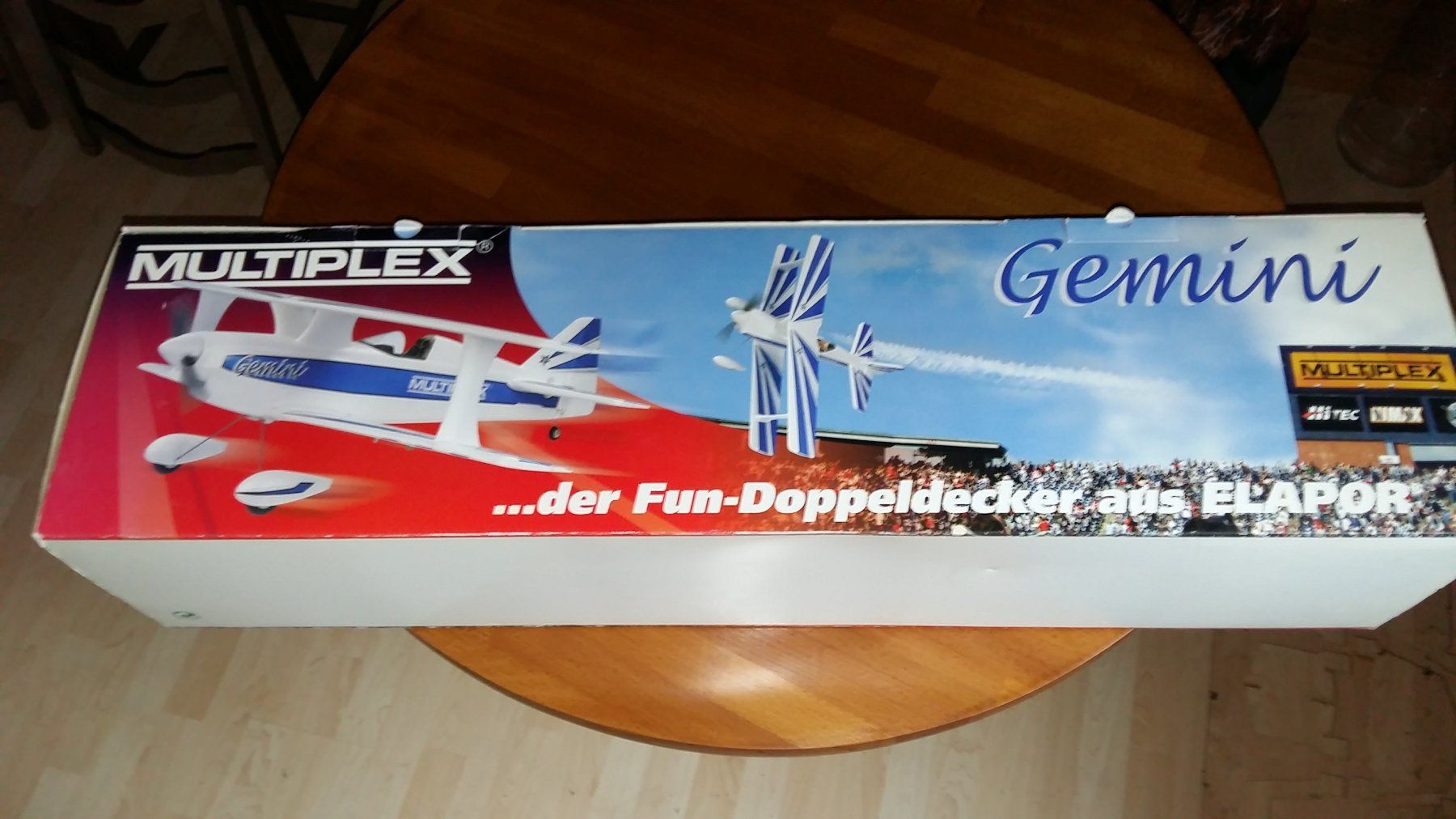 Multiplex Gemini BK - der Fun-Doppeldecker aus Elapor® (Neu und ...