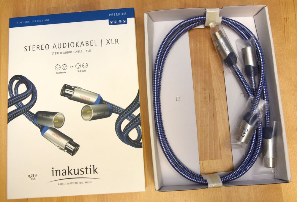 Inakustik Premium XLR Audio-Kabel 0.75m (00405007) | Kaufen auf Ricardo
