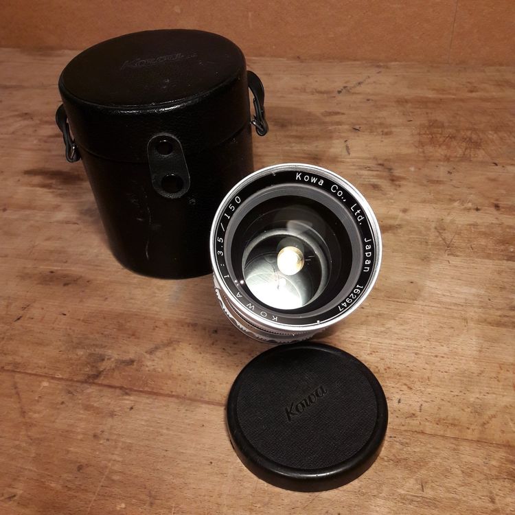 Kowa Six f 3.5/150 Objektiv + Prismensucher + Extension-Tube (Gebraucht) in Neuenhof für CHF 150 ...