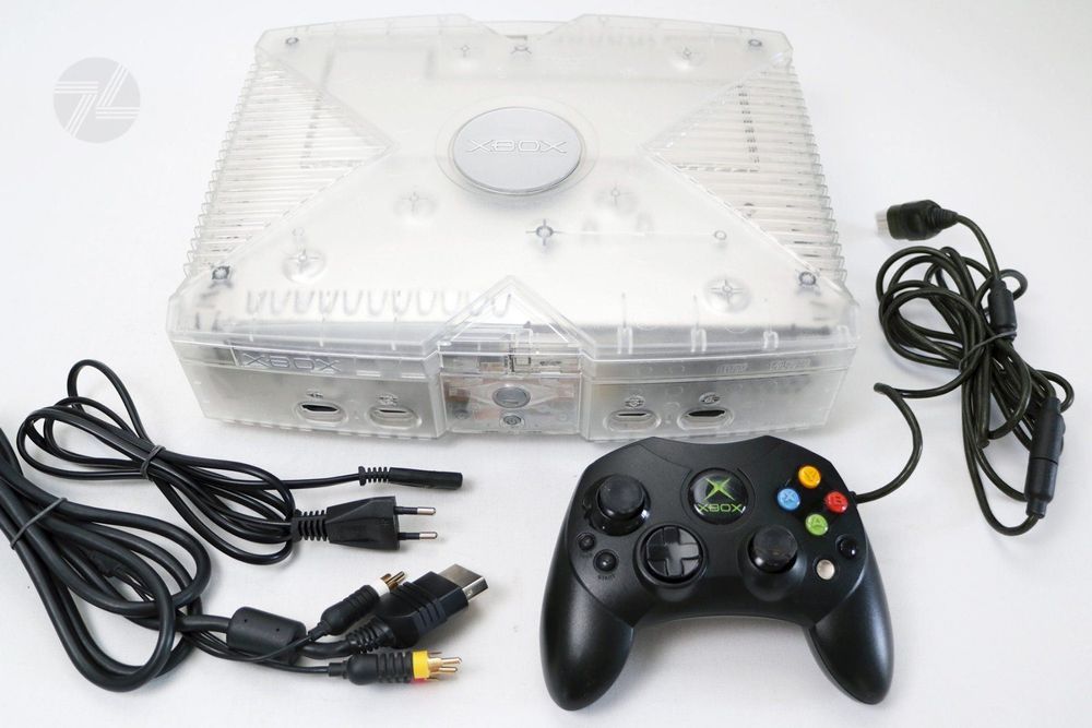 xBox Classic Crystal Konsole Controller | Acheter sur Ricardo