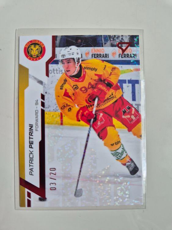 Sportzoo National Leagues series 2 Patrick Petrini 03/20 (Neu und ...