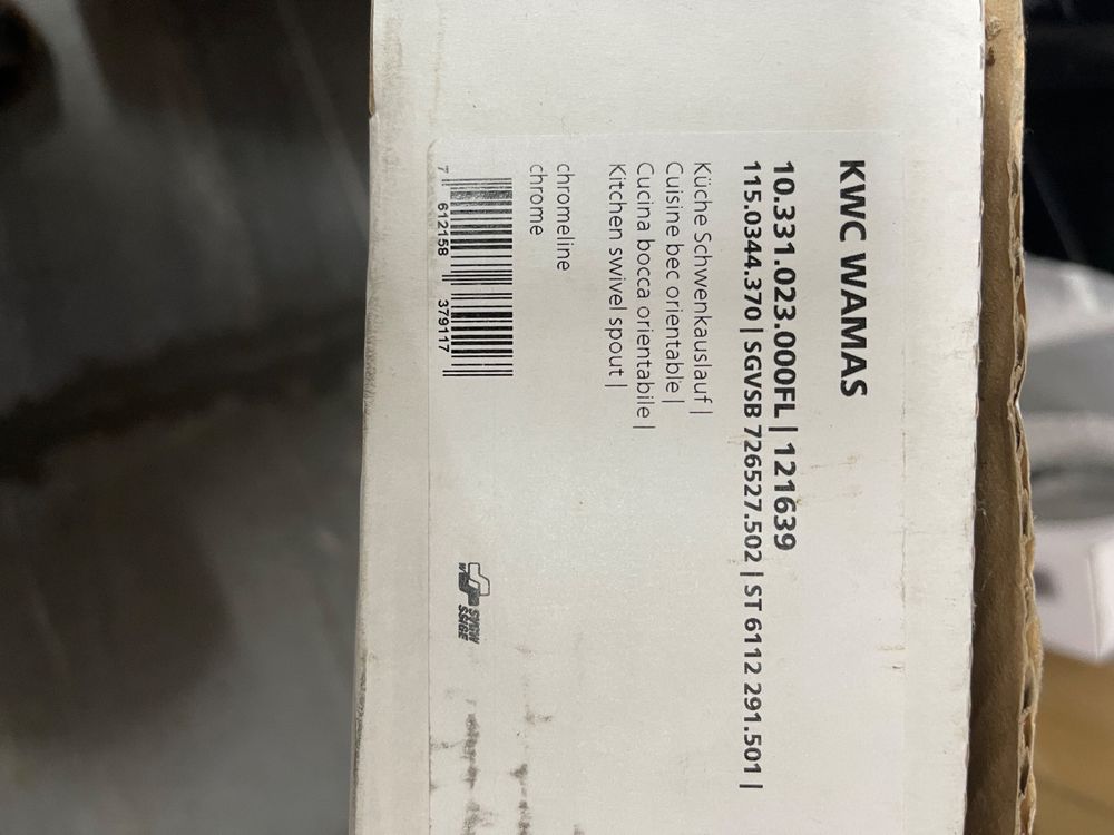 Spültischmischer (Neu und originalverpackt) in Adliswil für CHF 130 – nur Abholung auf Ricardo ...