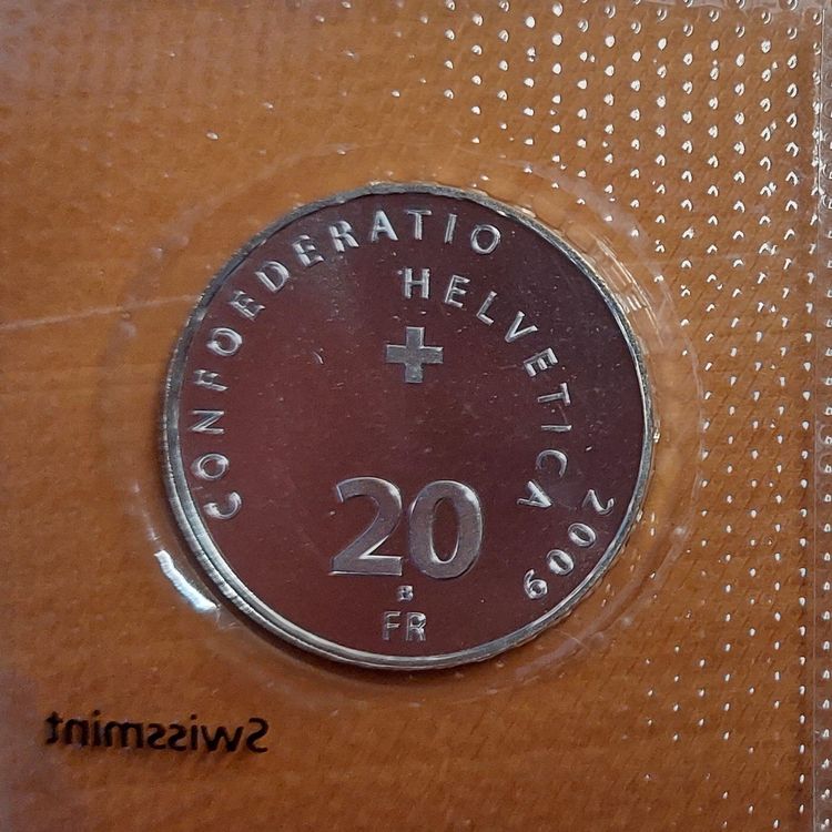 swissmint - Gedenkmünze 2009 "Brienz-Rothorn-Bahn" (Neu und originalverpackt) in Rotkreuz für ...