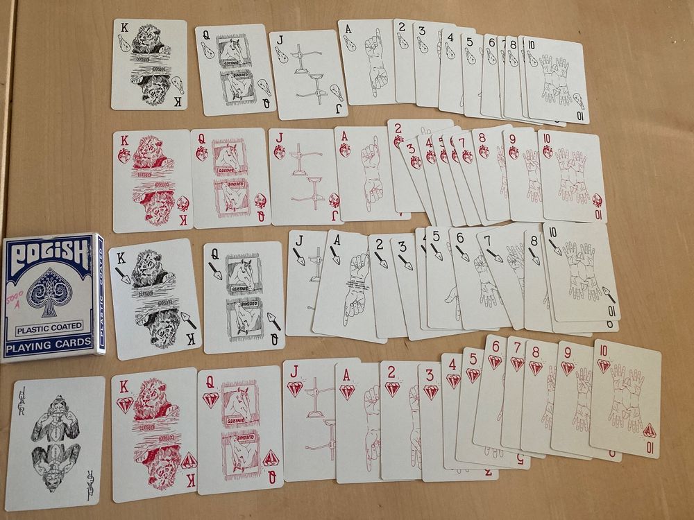Pogish Spielkarten made in Hong Kong | Kaufen auf Ricardo