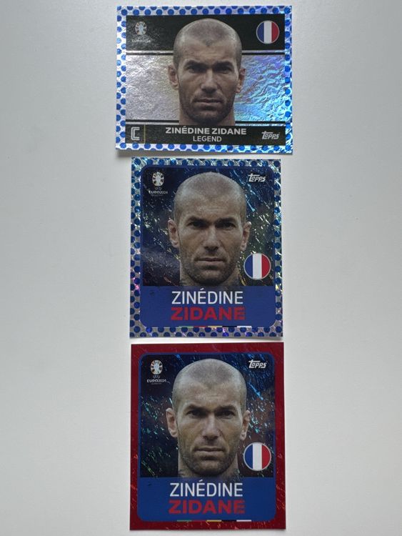 LEGEND - Zinédine Zidane 3er Pack (Neu (gemäss Beschreibung)) in ...