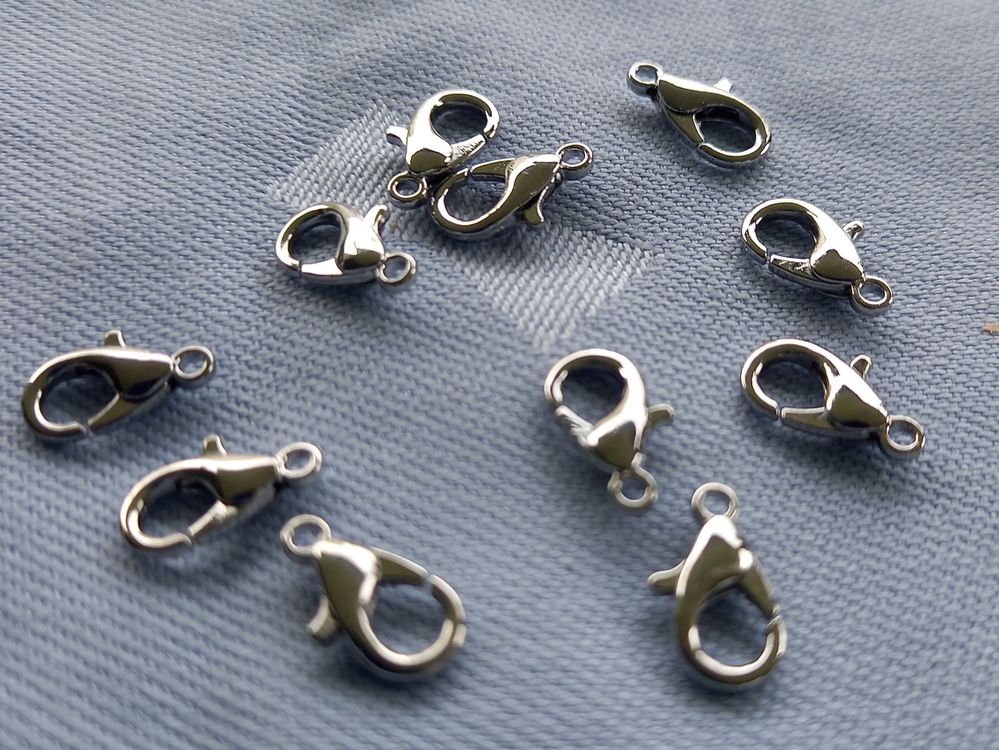 11 Stk.Karabiner Stahl (Neu (gemäss Beschreibung)) in Zizers für CHF 2 – mit Lieferung auf ...