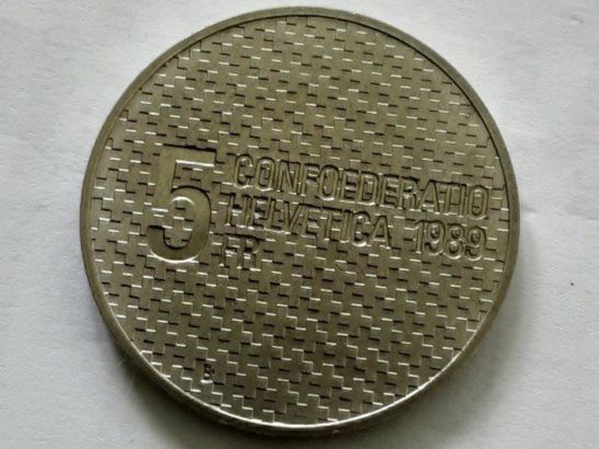 Gedenkmünze 5 Franken 1989 General Guisan | Kaufen auf Ricardo