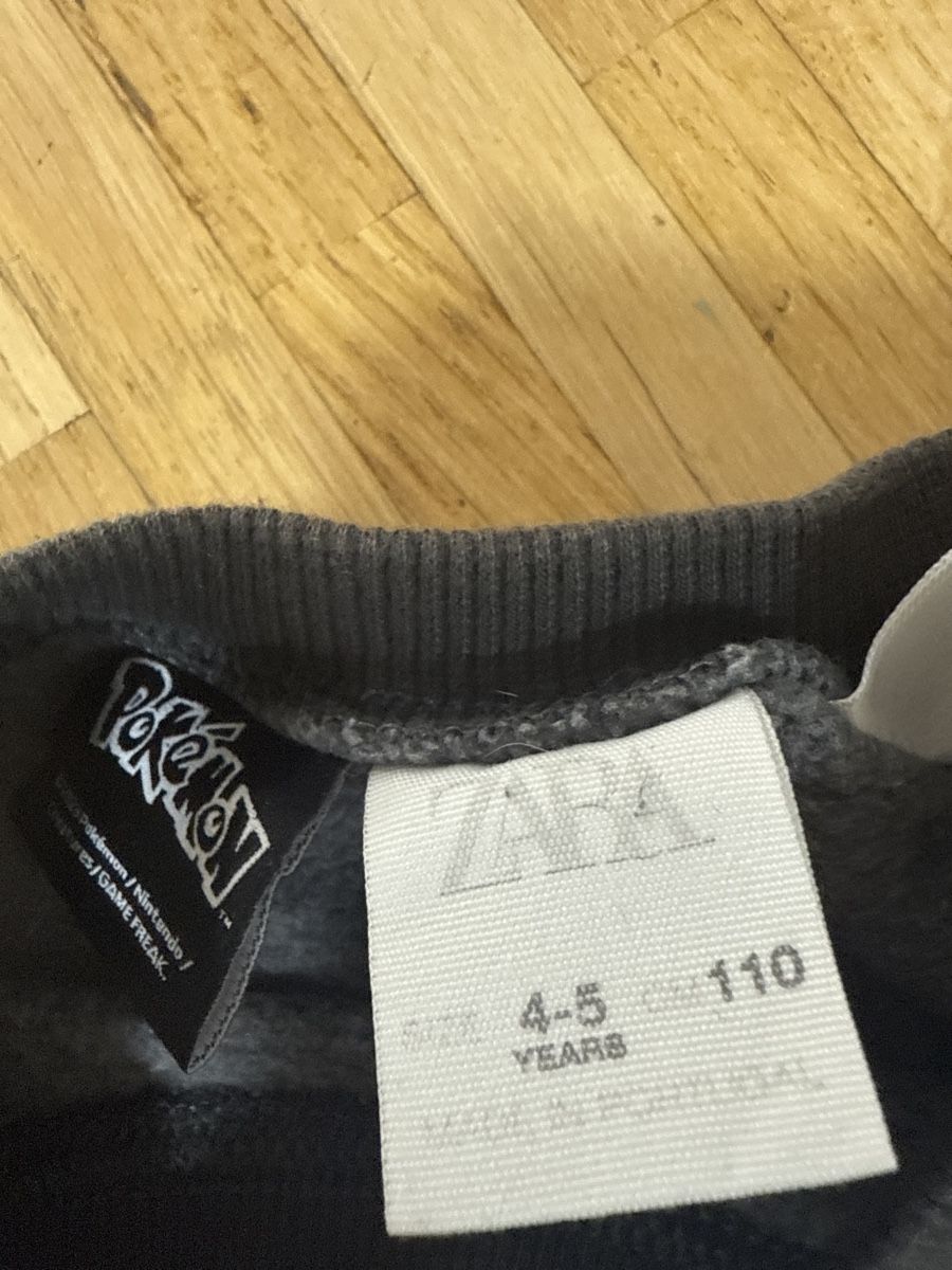 Pull Zara Pokémon Pikachu, 4-5 ans, parfait pour l'automne! (D'occasion ...