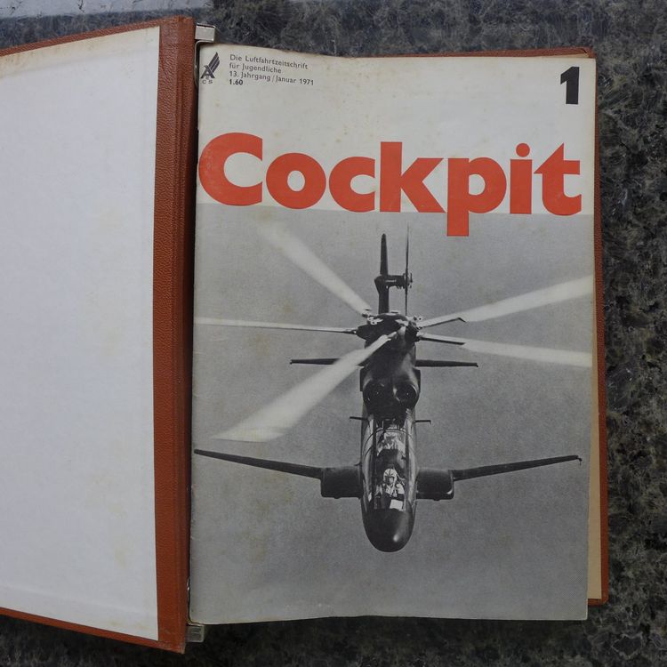 cockpit magazin 1971 - 12 magazine im ordner | Kaufen auf Ricardo