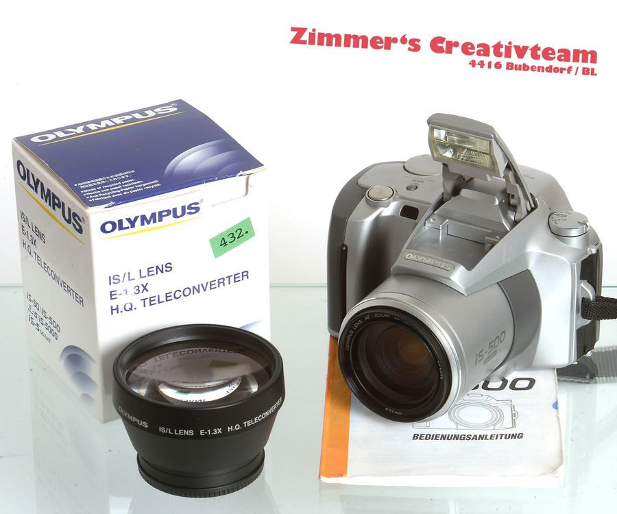 Olympus IS-500 + Telekonverter, mit Anleitung (Gebraucht) in Bubendorf ...