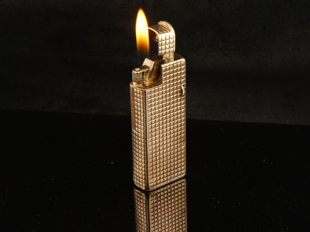 DUNHILL Aldunil Feuerzeug massiv Sterlingsilber 80 Gramm (Gebraucht) in ...
