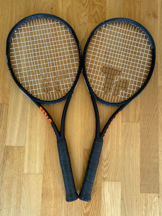 Tennisracket Wilson Burn 100S - Black Edition (2x) | Kaufen auf Ricardo