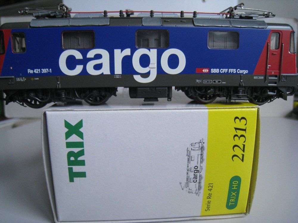 Trix Re 421 Cargo, Analog+Nem652, 22313 | Kaufen auf Ricardo