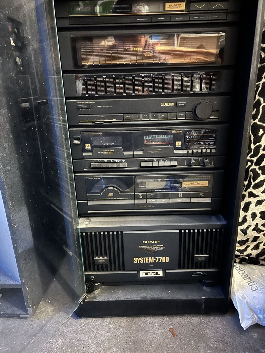 Sharp System 7700 Stereoanlage - Nostalgie pur! Rarität! (Gebraucht) in ...