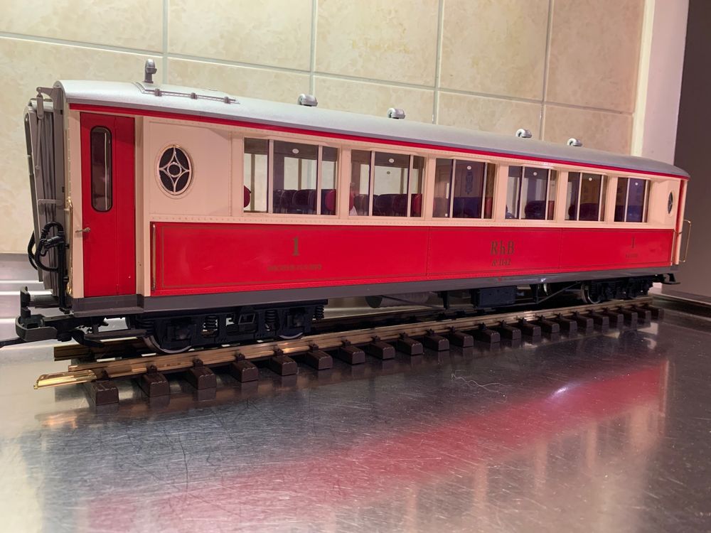 LGB Rhb Pullmann Metallräder und Figuren ohne Ovp (Gebraucht) in Koppigen für CHF 250 – mit ...