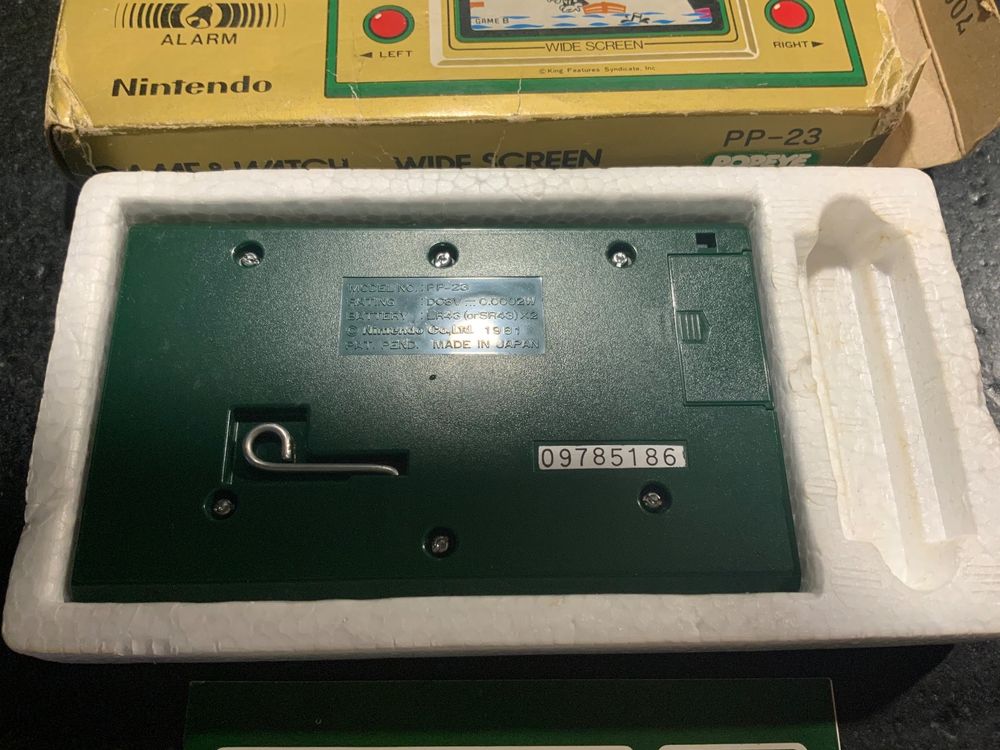 Nintendo Game & Watch Popeye 1981 Boxed | Kaufen auf Ricardo