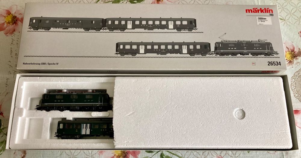 Märklin 26534 Nahverkehrszug SBB / Epoche IV (Gebraucht) in Allschwil ...