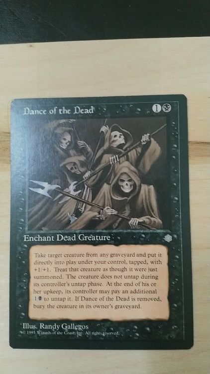 Mtg, Dance of the Dead, Ice Age (Gebraucht) in Elsau für CHF 10 – mit Lieferung auf Ricardo kaufen