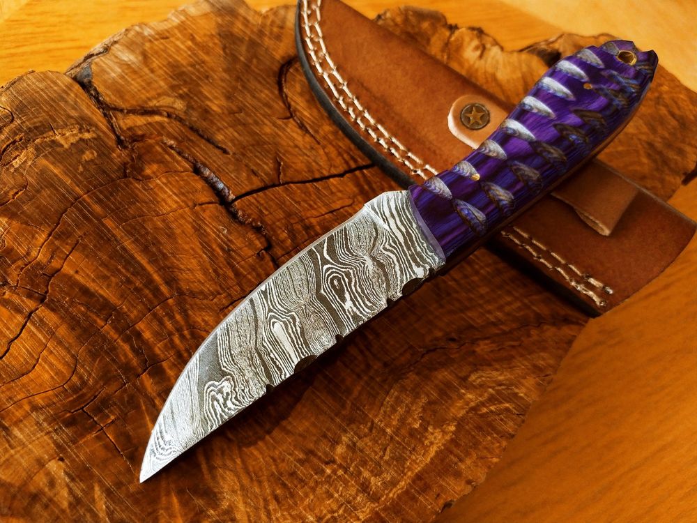 Damastmesser DAMASCUS Knife Messer Damast Jagdmesser Sport | Kaufen auf ...