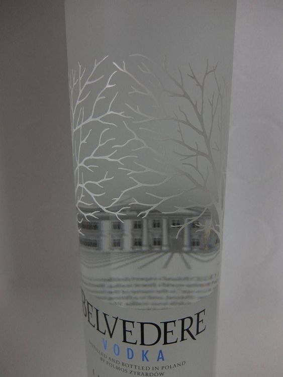 1 Magnum Flasche Vodka, Belvedere Vodka (Neu und originalverpackt) in ...