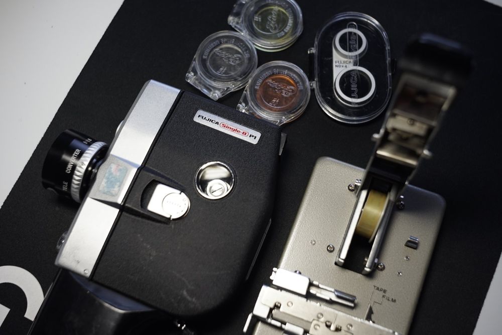 Fujica Single-8 P1 camera and Fujica Single-8 Splicer (Gebraucht) in ...
