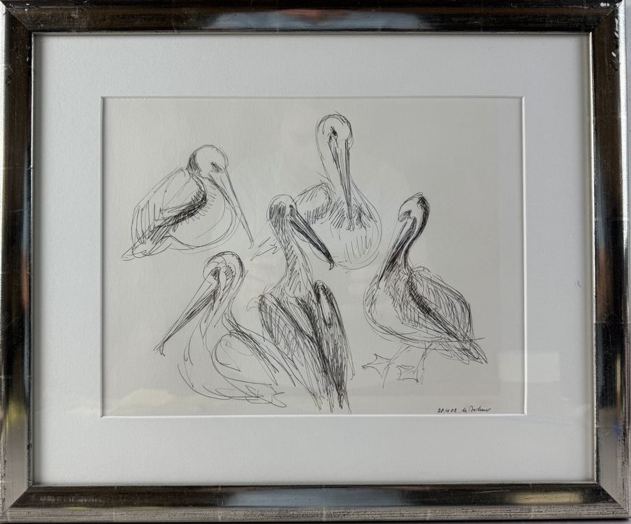 Martin Bodmer (1925) Zeichnung Handsigniert (Gebraucht) in Neuhausen am ...