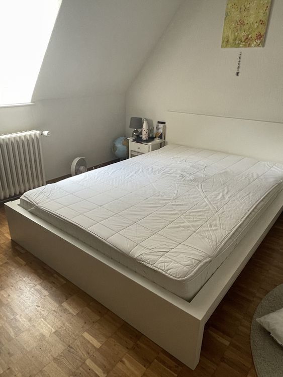 Weisses Bett | Kaufen auf Ricardo