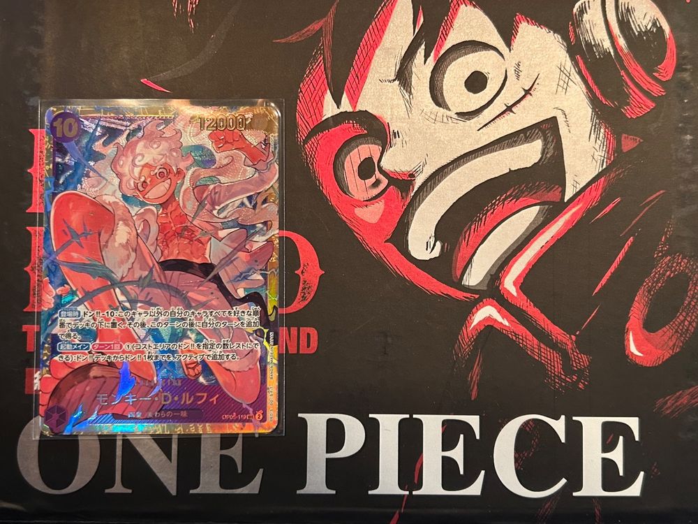 One Piece TCG Monkey D. Luffy SEC PRB-01 (Gebraucht) in Schaffhausen ...
