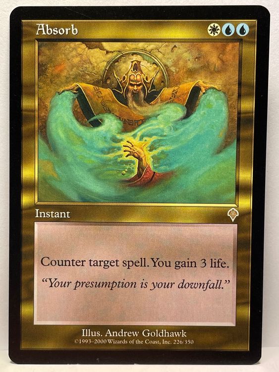Magic The Gathering - Absorb (Neu (gemäss Beschreibung)) in Reinach BL ...