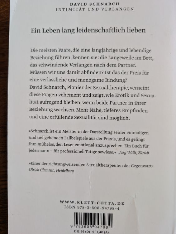 2 Bücher: Intimität und Verlangen + Guter Sex trotz Liebe (Gebraucht ...