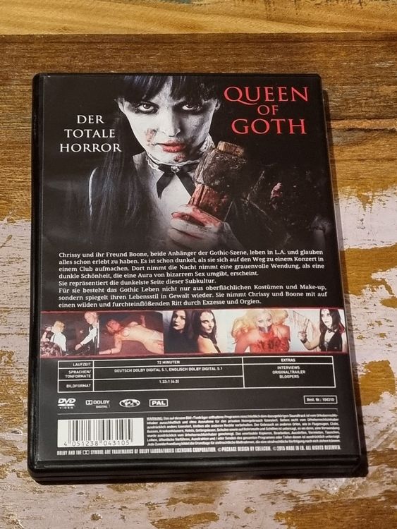 Queen Of Goth, DVD Gothic Thriller | Kaufen auf Ricardo