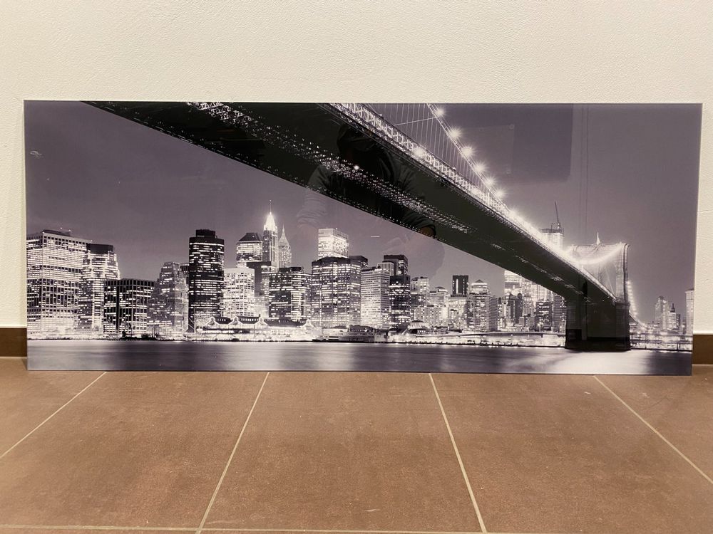 >TOP: XXL-BILD Stadt NEW YORK - USA - Amerika auf Acrylglas (Neu ...