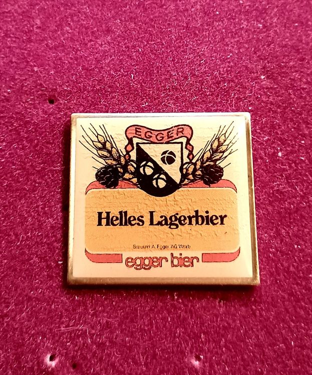 5 egger Bier Pin's (Gebraucht) in für CHF 2 – mit Lieferung auf Ricardo ...