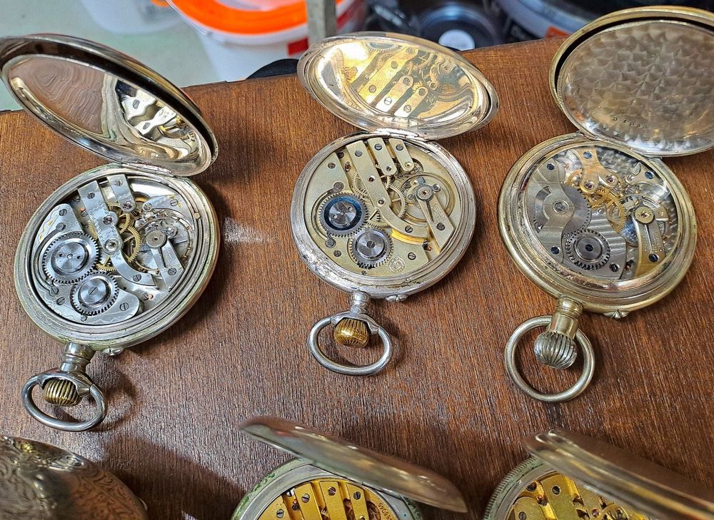 Traumhafte Sammlung von antiken, grossen Taschenuhren (Gebraucht) in Heimberg für CHF 168 – mit ...