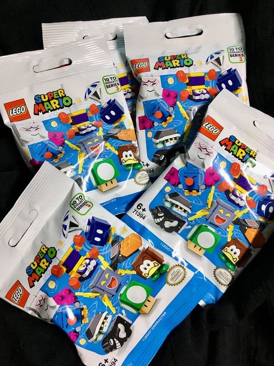 5x LEGO minifigurines, Super Mario, série 3 | Kaufen auf Ricardo