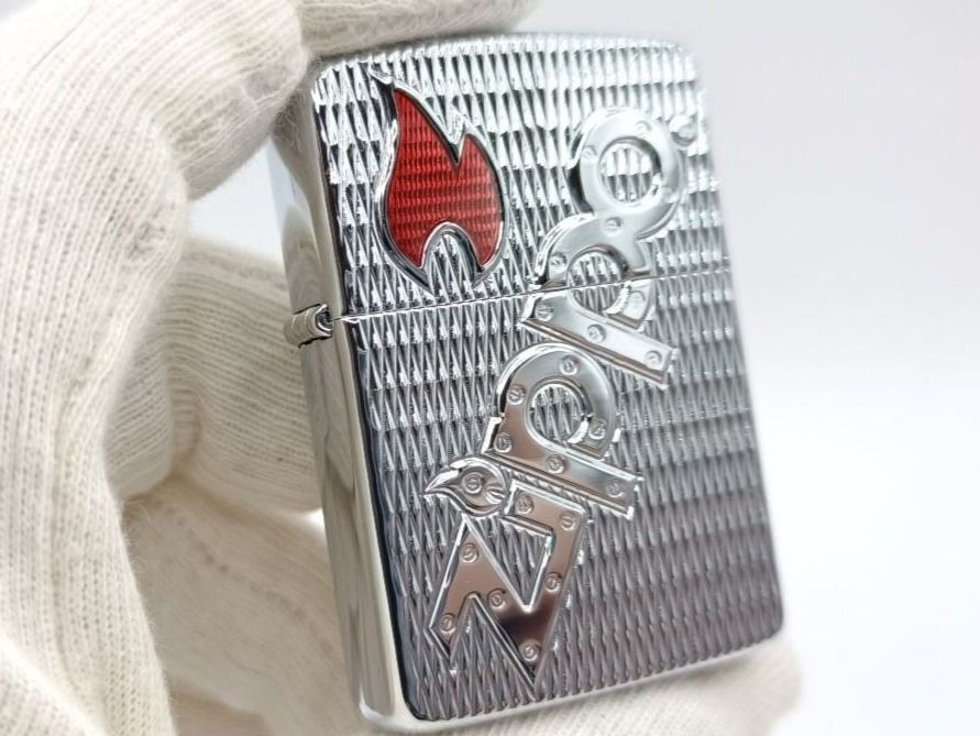 ZIPPO BOLTED RED EPOXY HEAVY WALL ARMOR CASE Neu in Box | Kaufen auf Ricardo