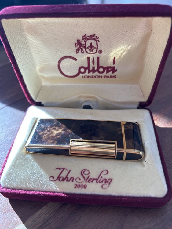 Colibri John Sterling Feuerzeug, Rarität! | Kaufen auf Ricardo