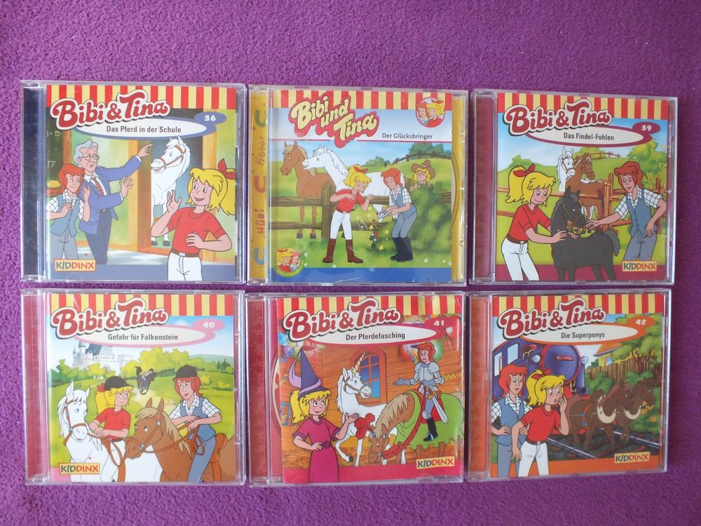 6 - Bibi & Tina - Hörspiel - CD´s (Gebraucht) in Müllheim Dorf für CHF ...