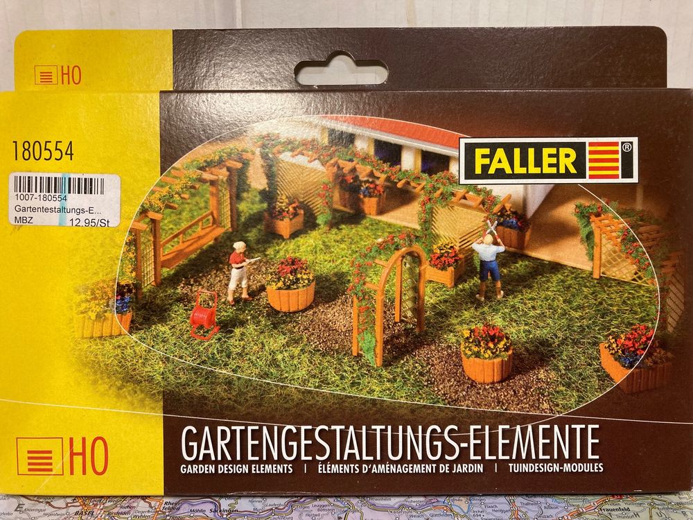 Faller Gartengestaltungselemente HO (Neu und originalverpackt) in Jona ...