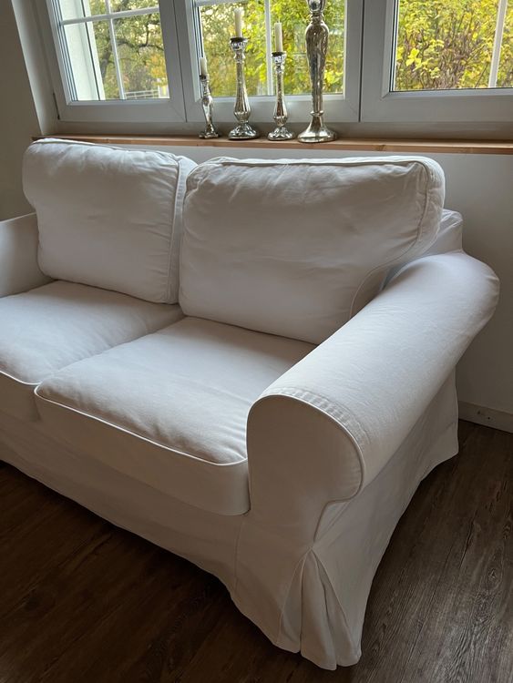 IKEA Ektorp 2er-Sofa Blekinge weiss Landhausstil Shabby chic | Kaufen auf Ricardo
