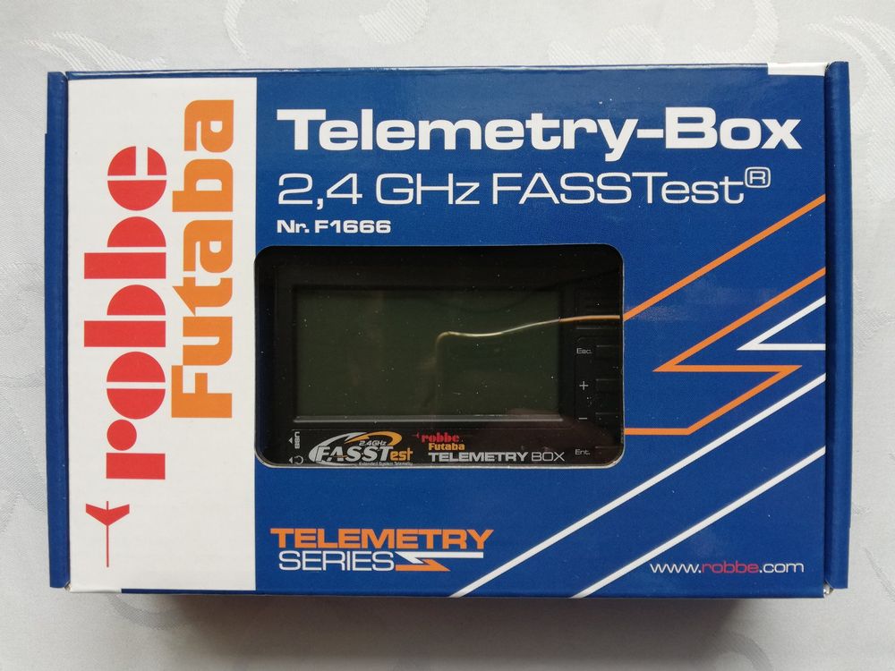 Futaba Telemetry-Box 2,4GHz FASSTest (Neu und originalverpackt) in Flüh ...