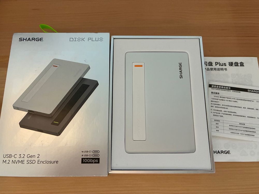 Sharge Disk Plus - Silver - SSD M2.2280 1TB (Neu (gemäss Beschreibung ...