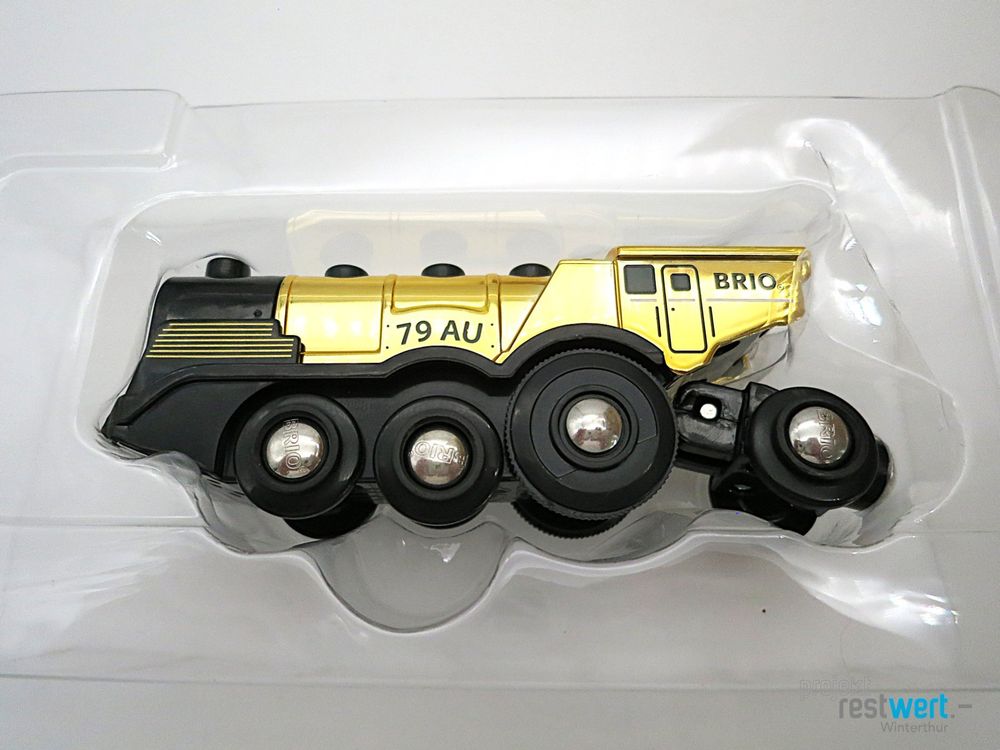 BRIO World Mighty Gold Action Locomotive (Neu (gemäss Beschreibung)) in ...